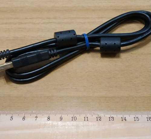 Кабель USB(AM) - Miniusb(M) (1м) (черный)