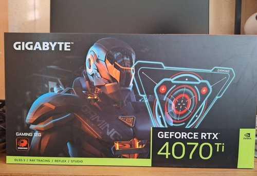 Видеокарта rtx 4070ti gigabyte gaming