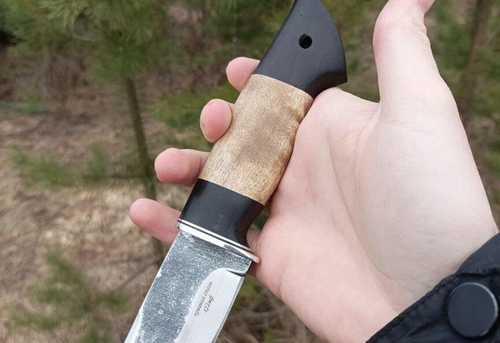 Шкуросъемный нож из кованой стали х12мф