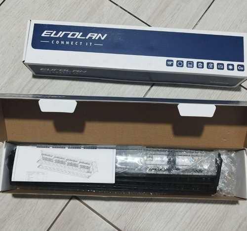 Eurolan patch panel 27B-U5-48BL 19"