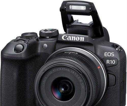 Фотоаппарат Canon EOS R10 RF-S 18-45 IS STM