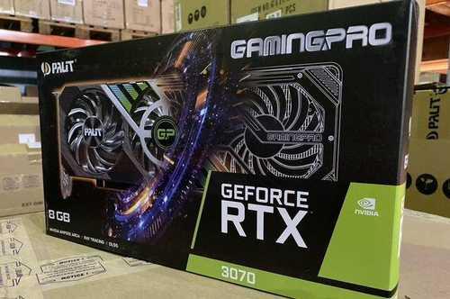 Видеокарта palit GeForce RTX 3070 GamingPro