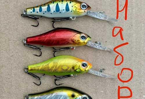 3 набора ZipBaits Khamsin Jr 50 mm на щуку/голавля