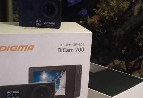 Экшен камера Digma DICam 700