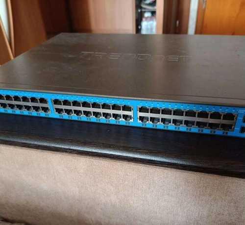 48-портовый коммутатор Gigabit Trendnet TEG-448WS