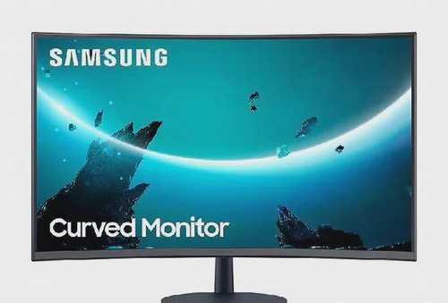 Монитор Samsung 27" C27T550FDI черный