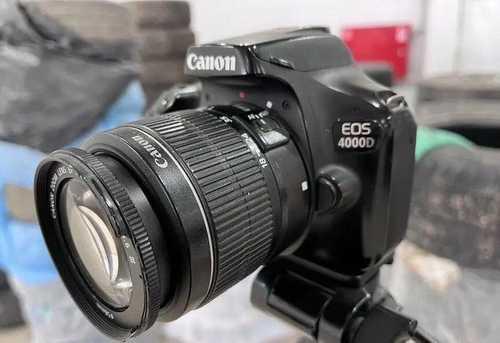 Зеркальный фотоаппарат canon eos4000D