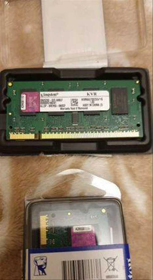 Оперативка для ноута so dimm ddr2 1gb 667