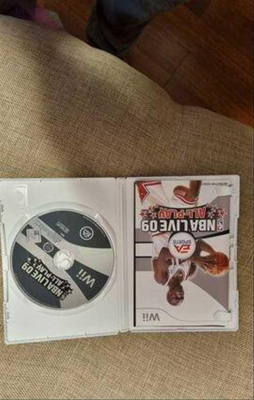 Игра для приставки Nintendo Wii NBA live 09