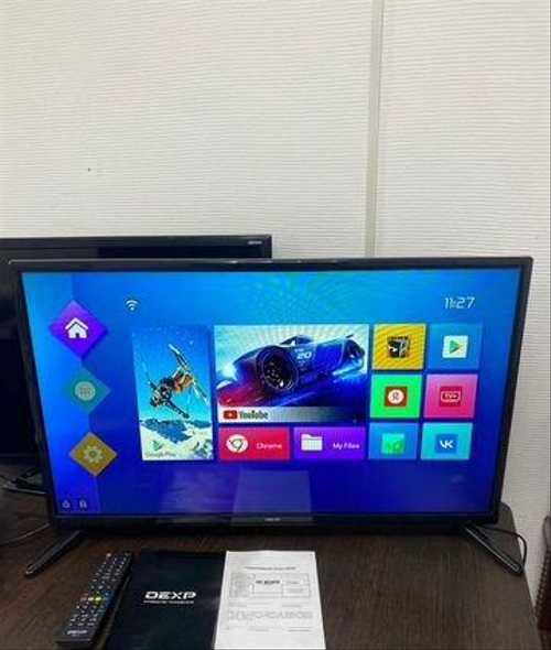 Телевизор dexp H32C7300K 32" Гарантия