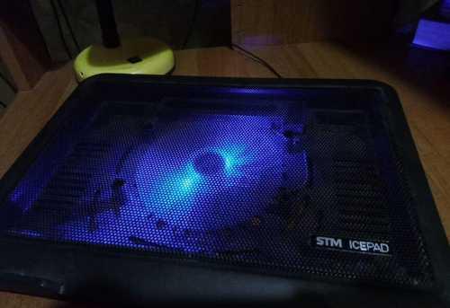 Подставка с охлаждением для ноутбука STM icepad