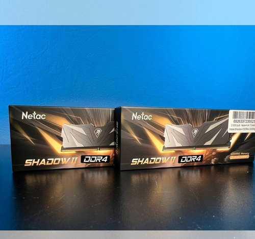 Озу Netac Shadow II DDR4 3200 8gb