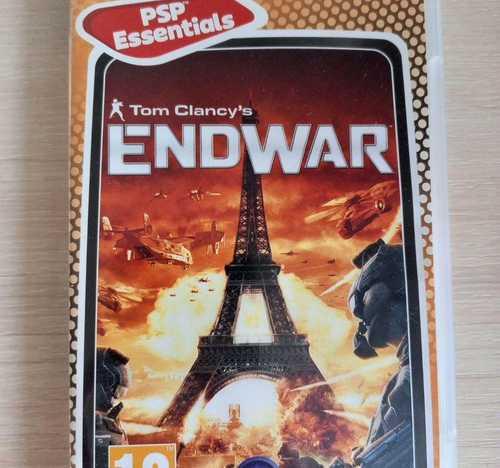 Диск Tom Clancy's EndWar (PSP)