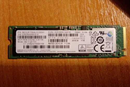 SSD M.2 Samsung PM981 1 Тб