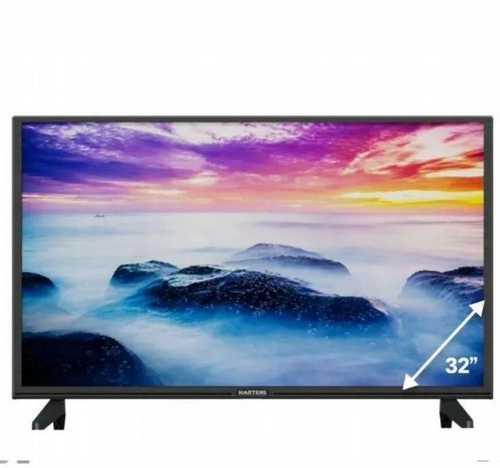 32" Телевизор Hartens / YaOS / Алиса / HD / Новый