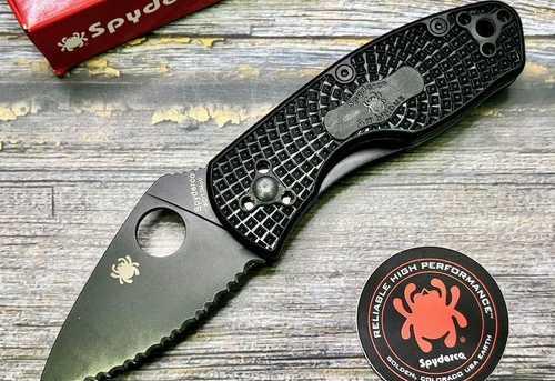 Нож складной Spyderco SC148sbbk Ambitious Black