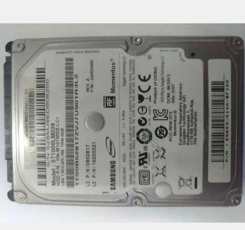 HDD 1Tb 2.5''