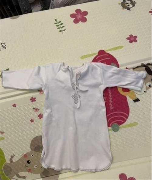 Крестильная рубашка на 1 год