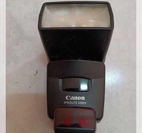 Вспышка canon speedlite 420ex