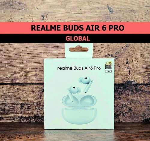 Беспроводные наушники Realme Buds Air 6 Pro, silve