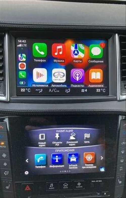 Мультимедиа система Android 9 инфинити QX50 QX55