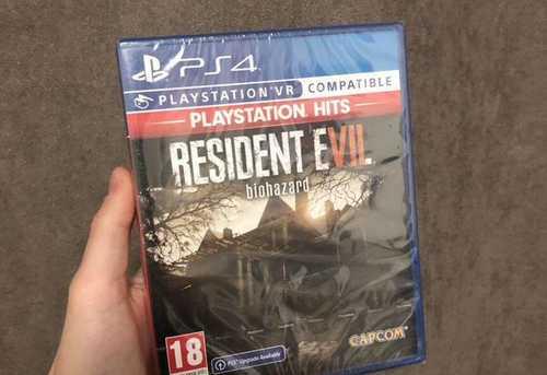 Resident evil 7 biohazard ps4 (новый диск) игра
