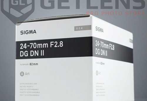Sigma AF 24-70mm f/2.8 DG DN II ART sony E