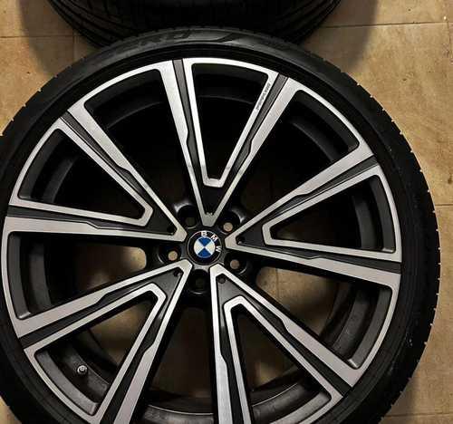 Диски bmw 746 style в сборе с шинами