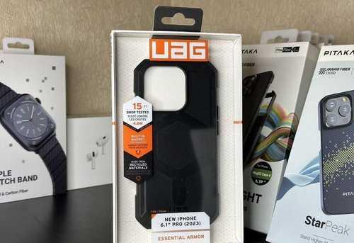 iPhone 15 Pro. UAG Essential Armor Black