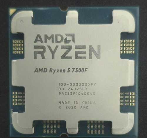 Процессор AMD Ryzen 5 7500F OEM