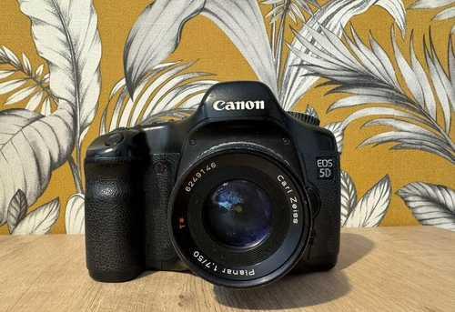 Canon 5D + planar 50 mm 1.7