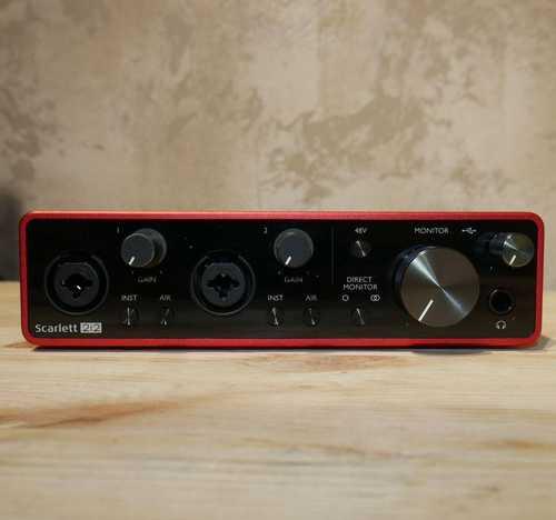 Focusrite Scarlett 2i2 3rd Gen Звуковая Карта