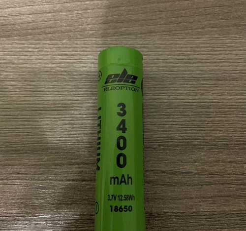 Аккумулятор 18650 Eleoption 3400 mAh