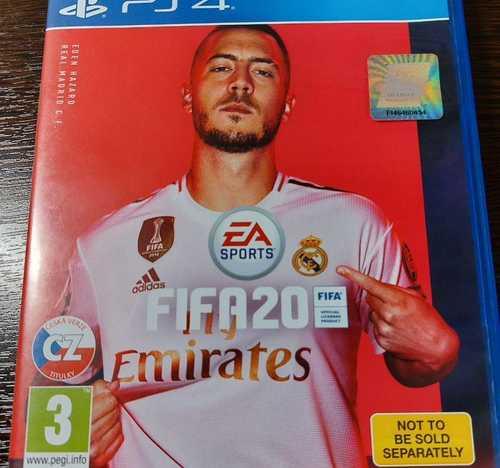 Fifa 2020 ps4 диск