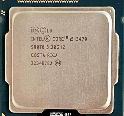 Процессор i5 3470