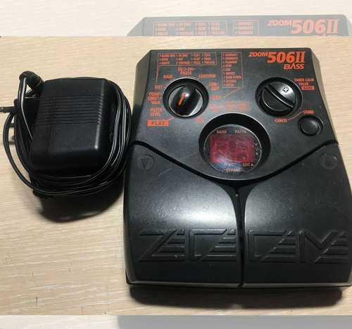 Басовый процессор zoom 506 ll bass