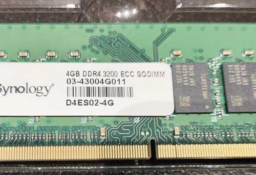 Модуль памяти 4gb для Synology D4ES02-4G