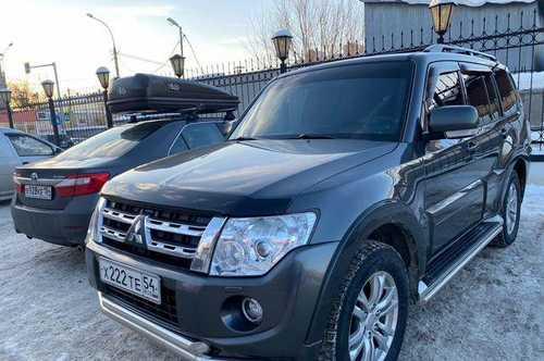 Защита бампера Mitsubishi Pajero