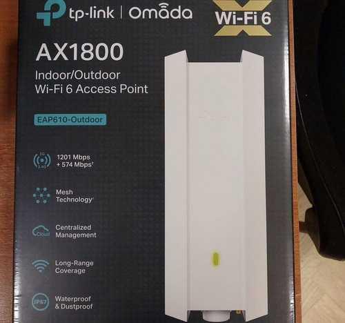 TP link EAP610 Outdoor Wi-Fi 6 точка доступа