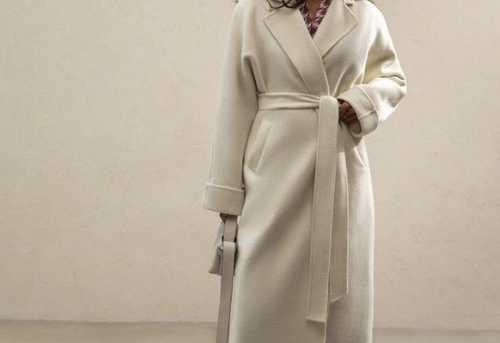 Женское молочное пальто Lichi размер XS