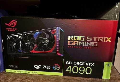 Видеокарта Asus ROG Strix RTX 4090 OC 24GB