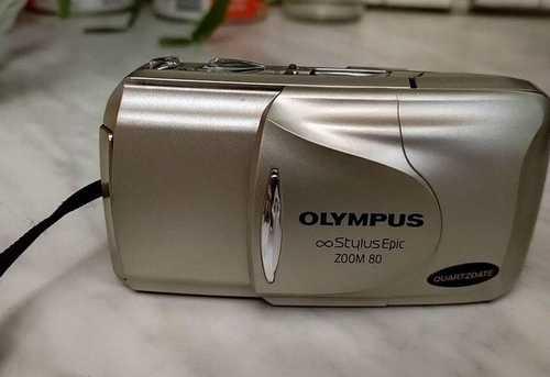 Плёночный фотоаппарат olimpus