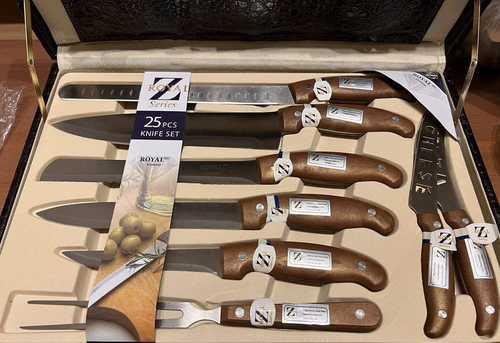 Набор ножей и вилок немецкий для барбекю, в кейсе