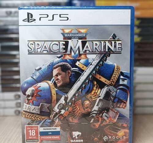 Warhammer 40.000 Space marine 2 PS5 новый диск