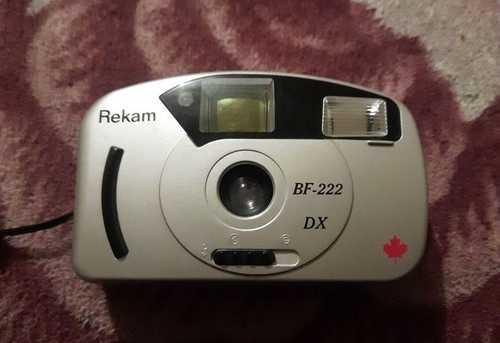 Плёночный фотоаппарат rekam bf 222 работает