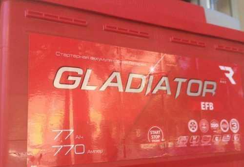 Аккумулятор Gladiator 77 EFB 770 Пусковой