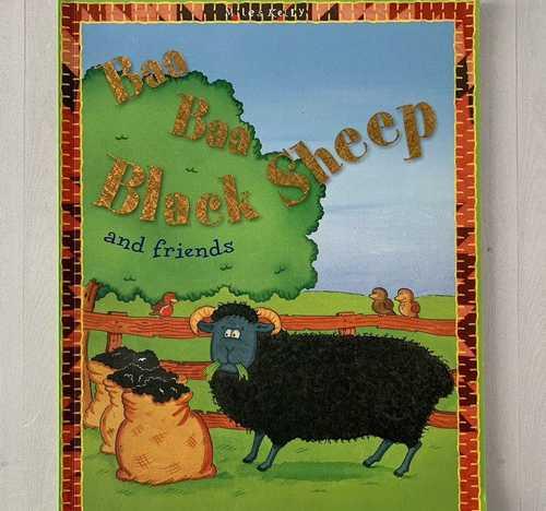 Детская книга на английском "Baa baa black sheep"