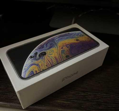 Коробка от iPhone XS 256 белый