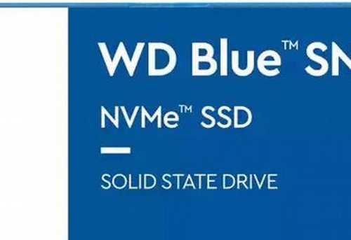 SSD жесткий диск M,2 2280 500GB blue WDS500G3B0C W