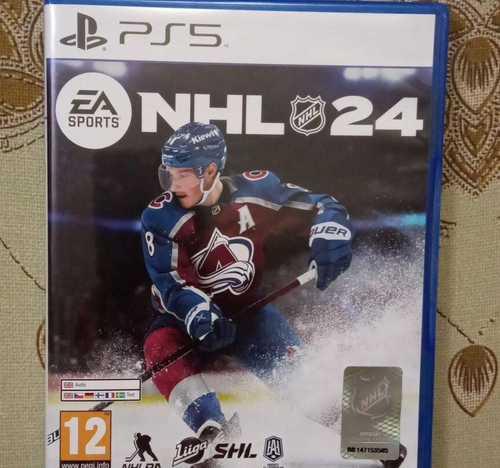 Диск NHL 24 на ps5